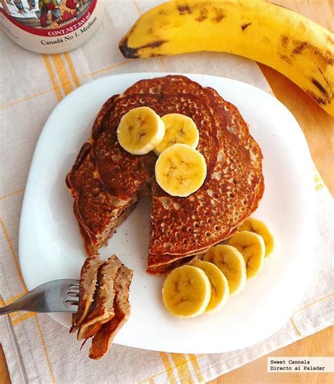 Hot Cakes De Plátano Y Canela Receta