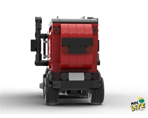 Lego Moc Mack Garbage Truck By Moclife Rebrickable Build With Lego