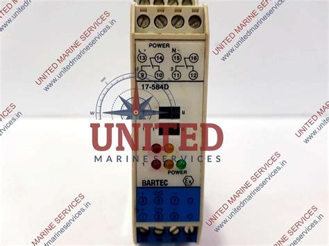 Bartec Switch Amplifier 17 584d 230d 0000 United Marine Services