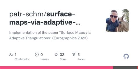 GitHub Patr Schm Surface Maps Via Adaptive Triangulations