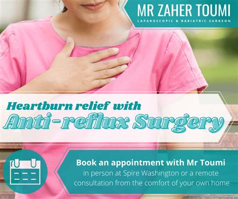 Surgery For Reflux Disease Mr Zaher Toumi Weight Loss Surgeon