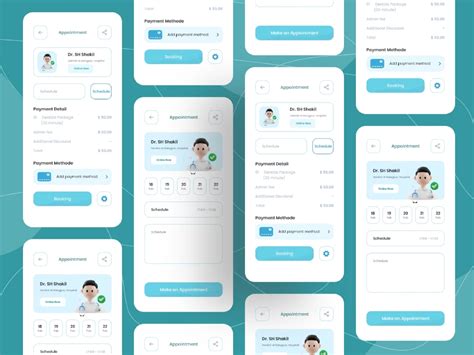Doctor Appointment Booking App Free Figma Template For App Designs