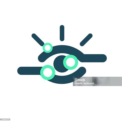 Retina Scan Cyber Security Concept Digital Security Authentication Concept Biometric