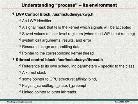 ppt unix system interface programming part 6 1 system interface