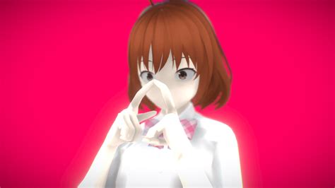 Cute Anime Girl R 3dmodeling