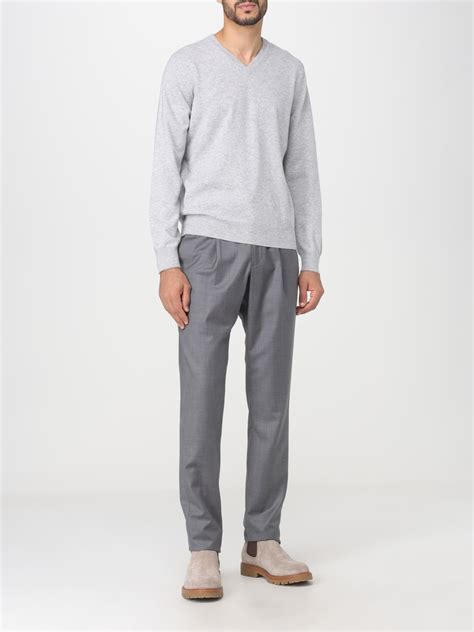 Brunello Cucinelli 스웨터 남성 그레이 Giglio Com에서 Brunello Cucinelli 스웨터