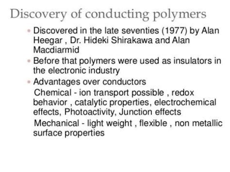 Conducting Polymers Ppt