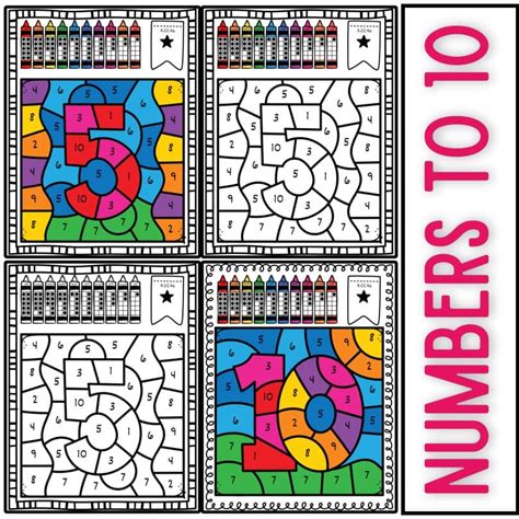 Kindergarten Subitizing Worksheets Read Subitize And Match Numbers 0 10