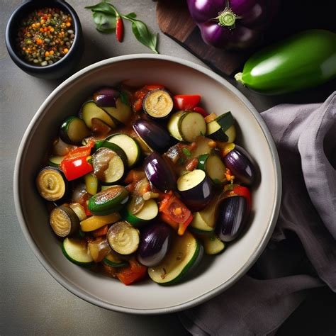 Ratatouille De Berenjena Y Calabacín Mr Cook