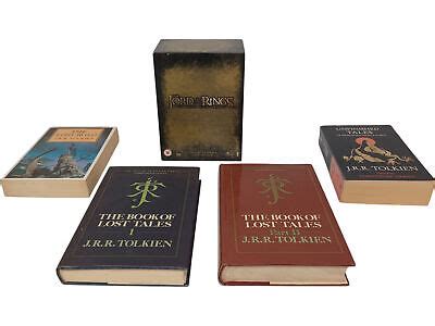 TCG J R R Tolkien Bundle The Book Of Lost Tales Unfinished Tales Set G18 G574
