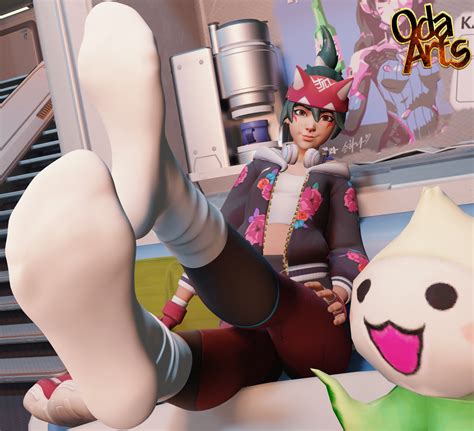 Rule 34 3d Athleisure Kiriko Blizzard Entertainment Feet Foot Fetish