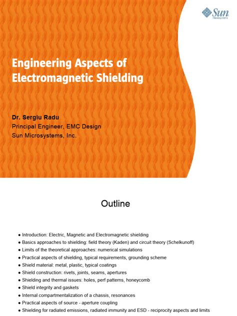 Engineering Aspects Of Electromagnetic Shielding Pdf Electromagnetic Interference Antenna