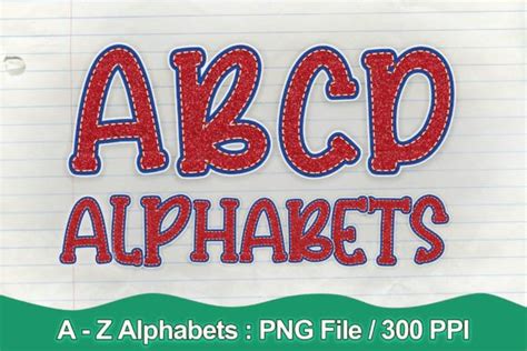 ABC Alphabet Clipart Red Plaid Letters Graphic By AudDum Design