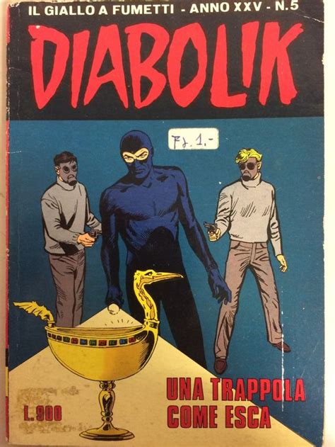 DIABOLIK UNA TRAPPOLA COME ESCA Inedito N 5 ANNO 1986 XXV Acheter