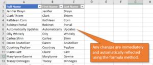 How To Split Text In Cells Using Formulas Excel Campus