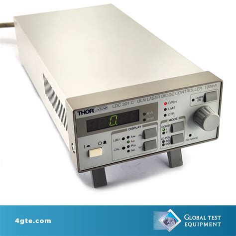 Thorlabs Ldc201c Diode Laser Controller 100ma Global Test Equipment