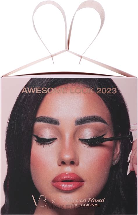 Rinkinys Pierre Rene Awsome Look 2023 Mascara 10ml Pencil 1 6g
