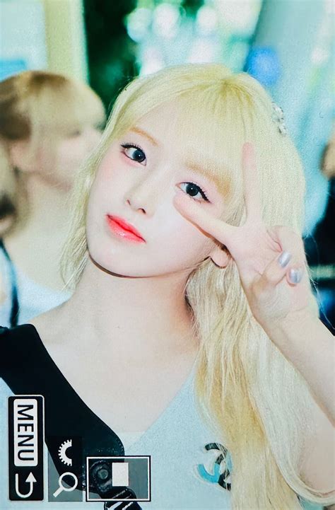 [잡담] 엔믹스 지우 핑머에서 금발됐는데 너무 예쁨 인스티즈 Instiz 연예 카테고리