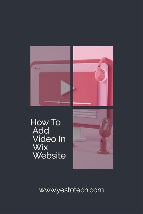 Wix Video How To Add Video In Wix Website In Wix Website Tutorials Wix Tutorial