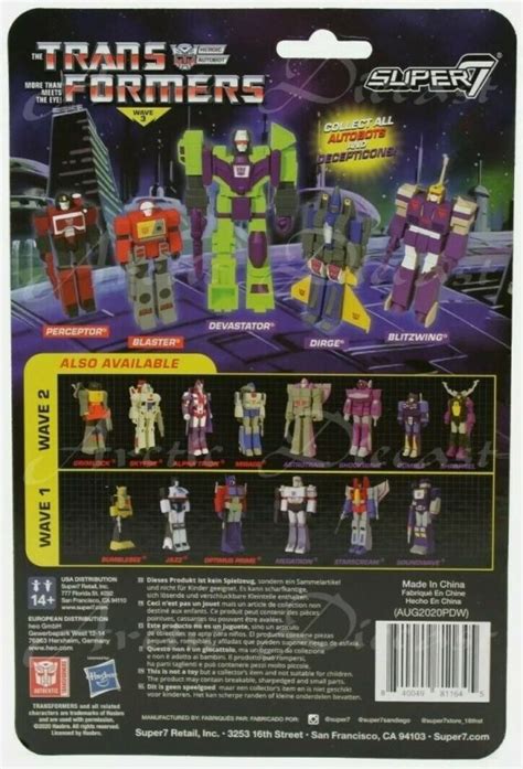 Super 7 Transformers Reaction 2020 Target Exclusive Gold Armor