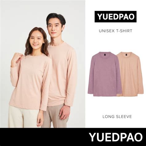 Yuedpao 🔥ยอดขาย No 1 เสื้อยืดแขนยาว ไม่ย้วย ไม่ต้องรีด ผ้านุ่ม ใส่สบาย เสื้อยืดสีพื้น เสื้อแขน