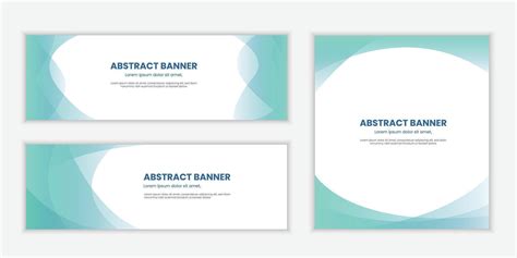 Flat Design Minimalist Abstract Wave Banners Set Collection 47398906 Vector Art At Vecteezy
