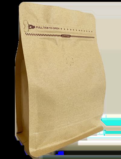 Flat Bottom Pouch Coffee Bags With Pocket Zipper And Valve Pioneering