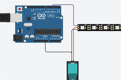 Weird Issue Using WS B With External Power Supply LEDs And Multiplexing Arduino Forum