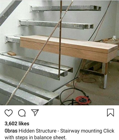 Construccion Y Planos De Una Escalera Metalica Flotante Artofit