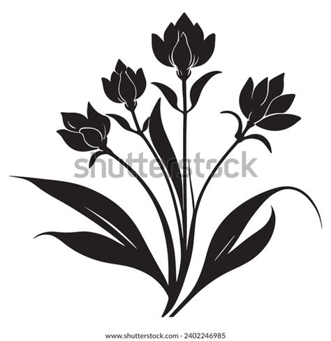 Saffron Outlines Symbols Dark Level Variety Stock Vector Royalty Free