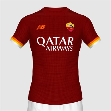 AS Roma Home Kit Concept FIFA Kit Creator Showcase