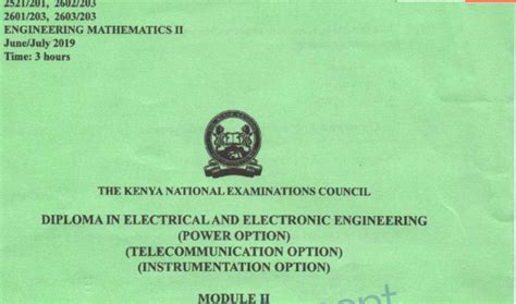 KNEC PAST PAPERS Archives Newsspot Co Ke