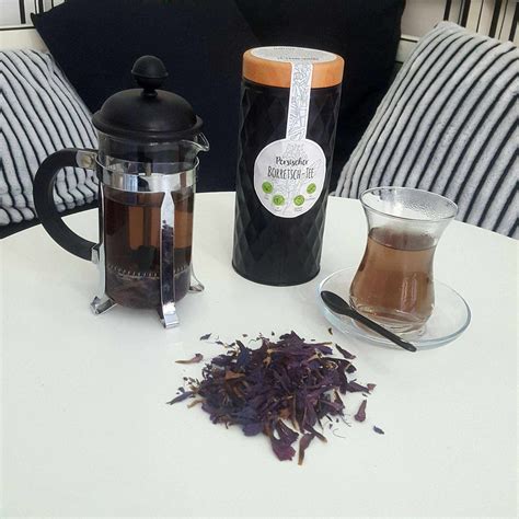 Happy Tea Bar Persischer Borretsch Tee Lose Handverarbeitet Fair Gehandelt