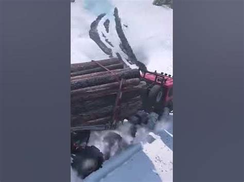 snowrunner бревна снег грязь - YouTube