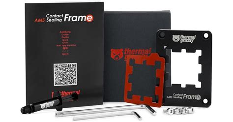 Thermal Grizzly Amd Am5 Aluminum Contact Sealing Frame Cpu Socket