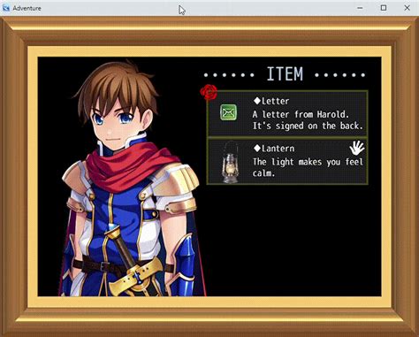 rose menu for rpg maker mz by bluemoon