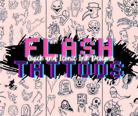 Las Vegas Flash Tattoos Quick And Iconic Ink Designs