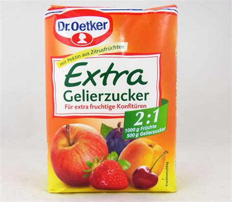 Dr Oetker Extra Gelierzucker Lebensmittelklarheit