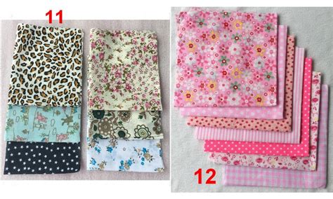 Lot De Coupons Tissus Coton Patchwork Assortiment De Etsy
