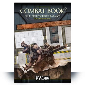 Combat Book 2 Science Fiction Rewritable Combat Maps For Tabletop RPGs
