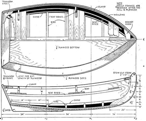 15 Free Boat Plans You Can Build This Week With Pdfs Free Boat