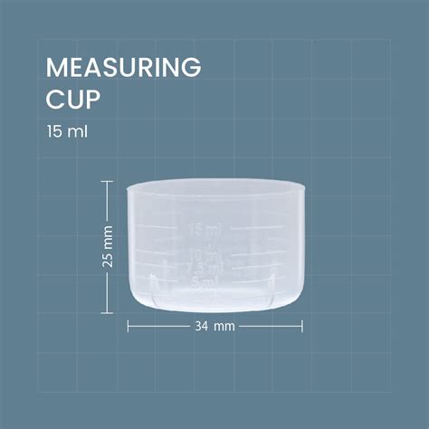 Measuring Cup 15 Ml Medion Plastic