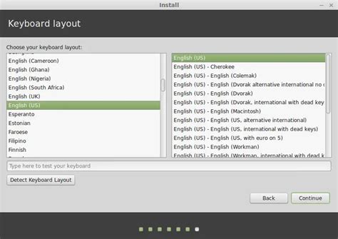 Linuxmint Keyboard Layout