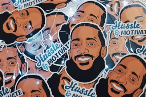 Nipsey Hussle Sticker Pack Etsy