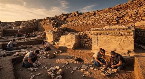 Free Uncovering Historys Layers Image Archaeology Excavation