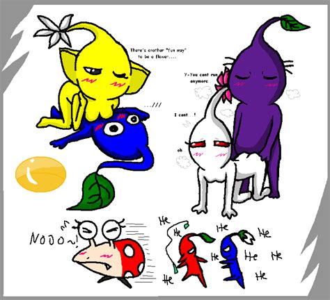 Rule 34 Blue Pikmin Bulborb Pikmin Pikmin Species Purple Pikmin Red