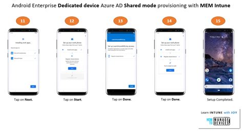 New Feature Android Enterprise Dedicated Device In Azure Ad Shared
