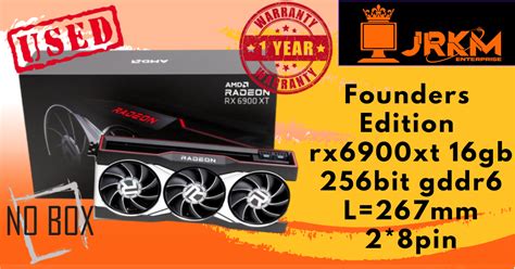Amd Radeon Rx6900xt Founders Edition Used 16gb Lazada Ph