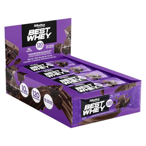 Atlhetica Nutrition Box 12 Barras Best Whey 10gr Atlhetica Sabor