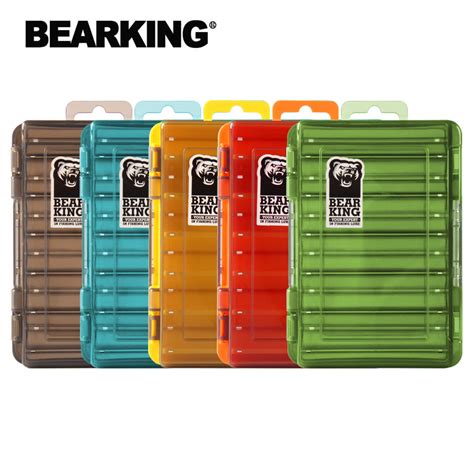 Bearking Doublex Sided Fishing Tackle Box 12 Compartments Bait Lure